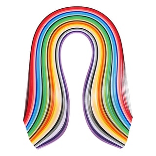 520pcs Quilling Strips Paper Paper Quilling Strip - Multicolor - Bed ...