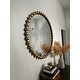 CosmoLiving by Cosmopolitan Metal Wall Mirror with Beaded Detailing ...