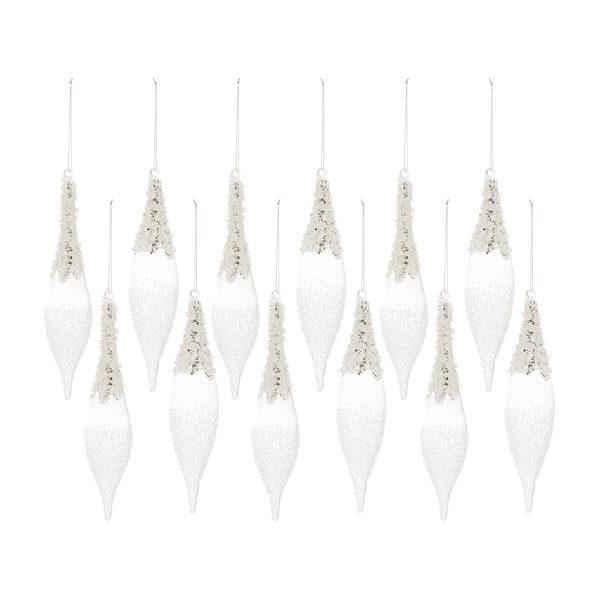 Glass Drop Ornament (Set of 12) - Bed Bath & Beyond - 37591000