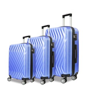 Hardside Lightweight Luggage Featuring 4-Spinning Wheel Robust ABS and ...