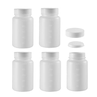 Plastic Lab Reagent Bottle 250ml/8.5oz Sample Sealing Storage Container ...