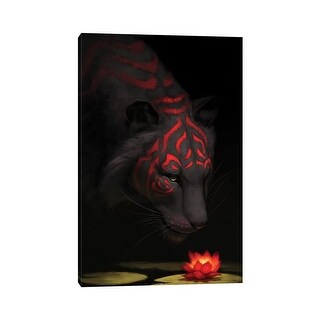 iCanvas "Tiger Lily" by Jade Merien Canvas Print - Bed Bath & Beyond ...
