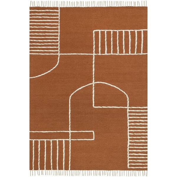 SoHo Tasseled Wool Area Rug - Bed Bath & Beyond - 40241888