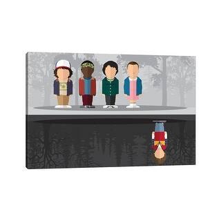 iCanvas "Stranger Things - Minimalist Portrait" by Joby Dove Canvas ...