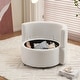 Swivel And Storage Chair With Back Cushion For Living Room - Bed Bath ...