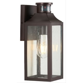 4.8-in W 1-Light Oil Rubbed Bronze Motion Sensor LED Wall Sconce（Bulb ...