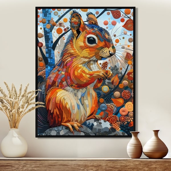 squirrel pop art