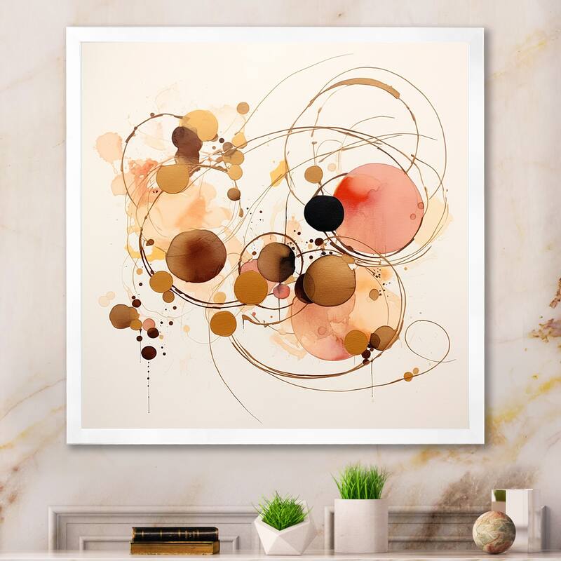 boho watercolor print