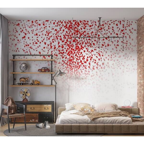 pattern wallpaper around corners