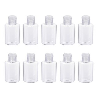 50ml Squeeze Bottles, Rectangle Dispensing Bottles Plastic, Clear - Bed Bath & Beyond - 36193496