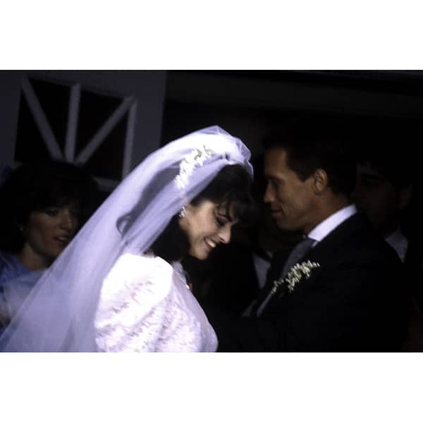 Arnold Schwarzenegger and Maria Shrivers wedding Photo Print - Bed Bath ...
