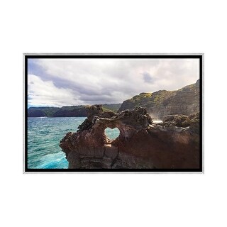 iCanvas "Heart-shaped opening near Nakalele Blowhole, northern tip of ...