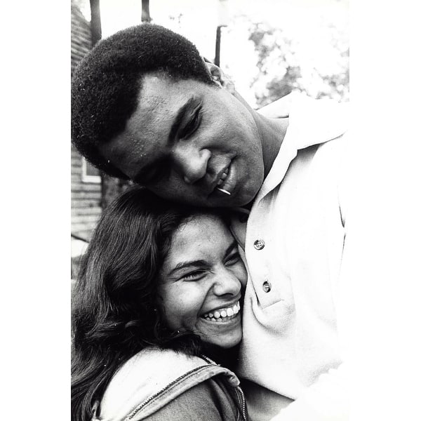 Muhammad Ali hugging a woman Photo Print - Bed Bath & Beyond - 25476760
