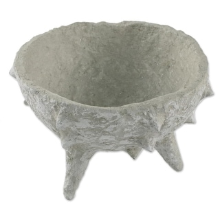 Novica Handmade Spiky Chalice Coconut Shell Decorative Bowl - Bed Bath ...