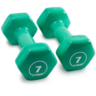 Vinyl Hex Hand Weights, 7 LB - 7x7x3 in. - Bed Bath & Beyond - 35476791