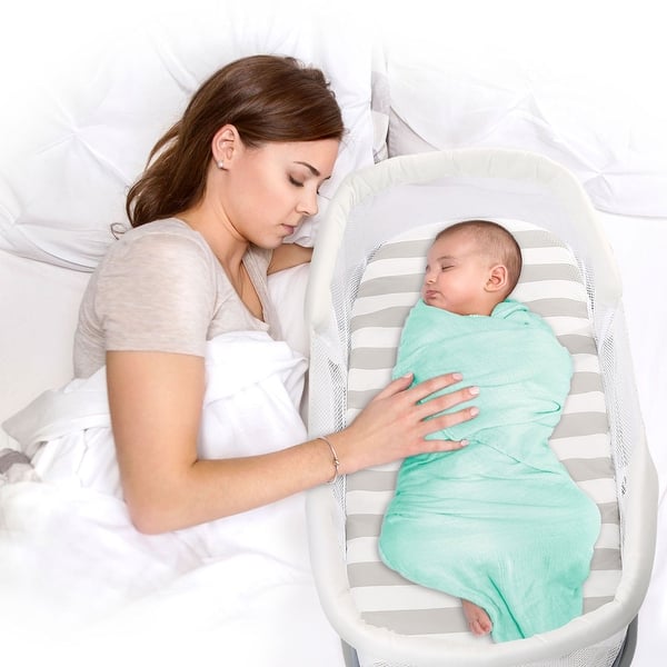Portable Baby Bedside Sleepers Lounger Infant Bassinet Sleeping Bed for ...