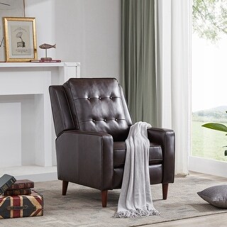Push Back Recliner Manual Armchair Accent Chair - Bed Bath & Beyond ...