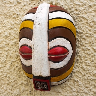 Novica Handmade Bondeko African Wood Mask - Bed Bath & Beyond - 36504596