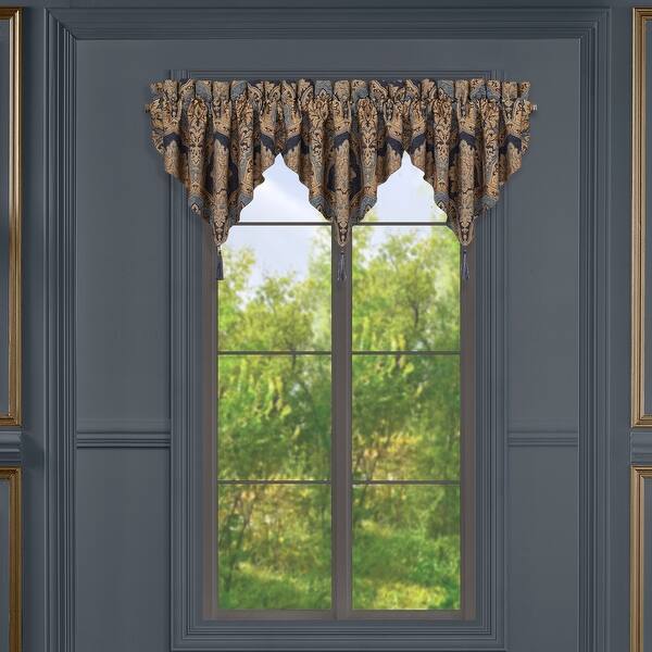 Five Queens Court Bristol Ascot Window Valance - Bed Bath & Beyond ...