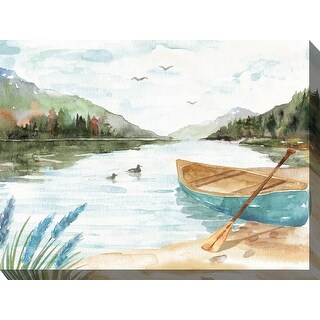 Blue Canoe All Weather Outdoor Wall Décor - Bed Bath & Beyond - 39783299