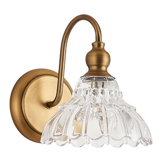 Gorgeous wall lights gold bathroom lights glass, metal hallway light ...