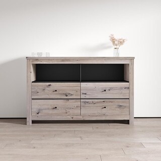 Kansas 4S Wide TV Stand - Bed Bath & Beyond - 38971590