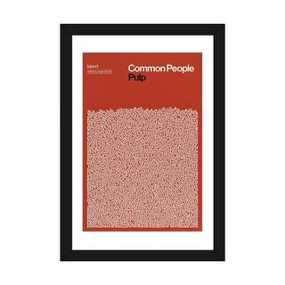 iCanvas "Common People By Pulp Lyrics Print" by Reign & Hail - Bed Bath ...