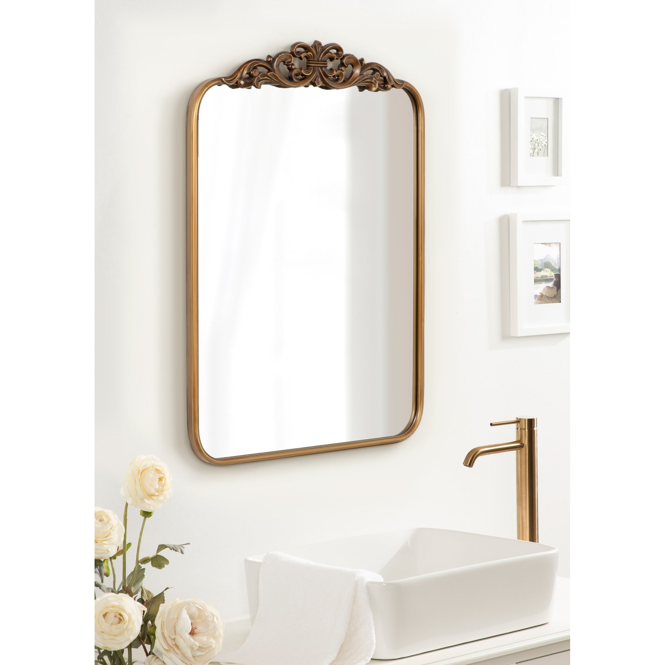 Kate and Laurel Astrid Traditional Arch Mirror - 20x30 - On Sale - Bed ...