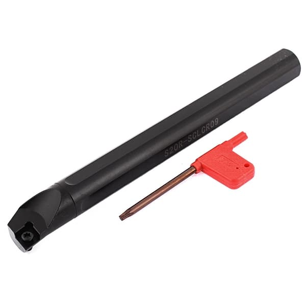 196mm Long Metal Internal Threading Tool Holder Black S20RSCLCR09 w ...