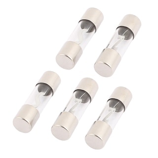 5 Pcs Standard Glass Car Audio Power Wire AGU Fuses 30A 38mm x 10mm ...