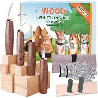 Wood Carving Tools Pack Wood Carving Kit for Beginners - Single-Tone ...