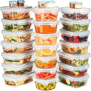 54 Pack Food Storage Containers set - Bed Bath & Beyond - 39079936