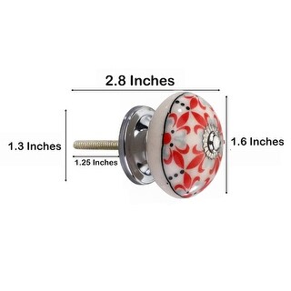 Mascot Hardware Fleur De Lis Effect Round Cabinet Knob - Bed Bath & Beyond - 37842432