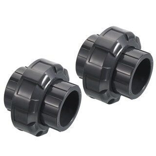 U Pipe Fitting Socket, Straight Joint Union Quick Connector - Grey ...