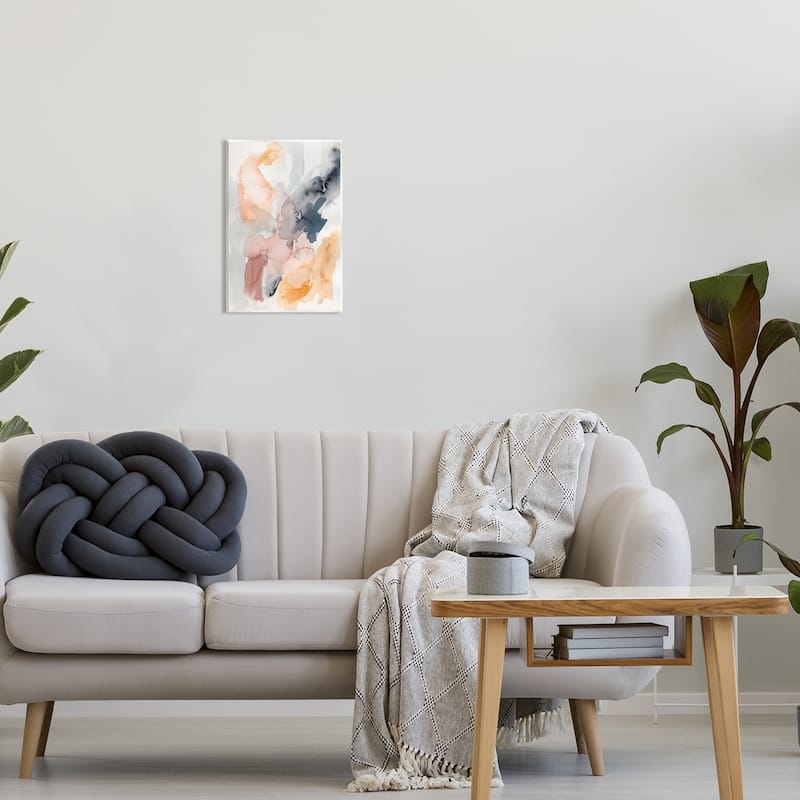 Stupell Watercolor Pastiche Muted Abstract Wall Plaque Art by Victoria ...