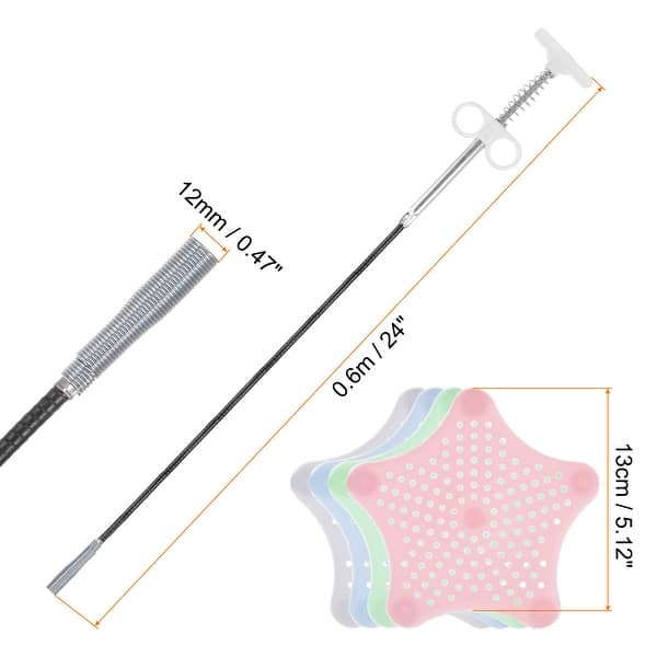 Flexible Grabber Claw Pick Up Tool 0.6 M White with Silicone Sink ...