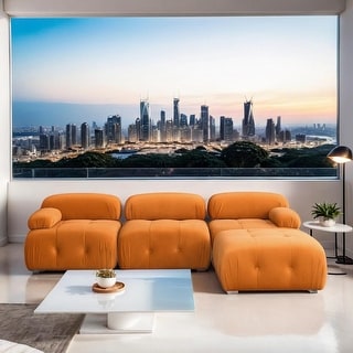 Artsy & Simple Modular Sectional Sofa, Button Tufted Designed & DIY ...