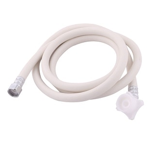 Washing Machine Inlet Water Hose Washer Pipe Connector White 6.6Ft ...