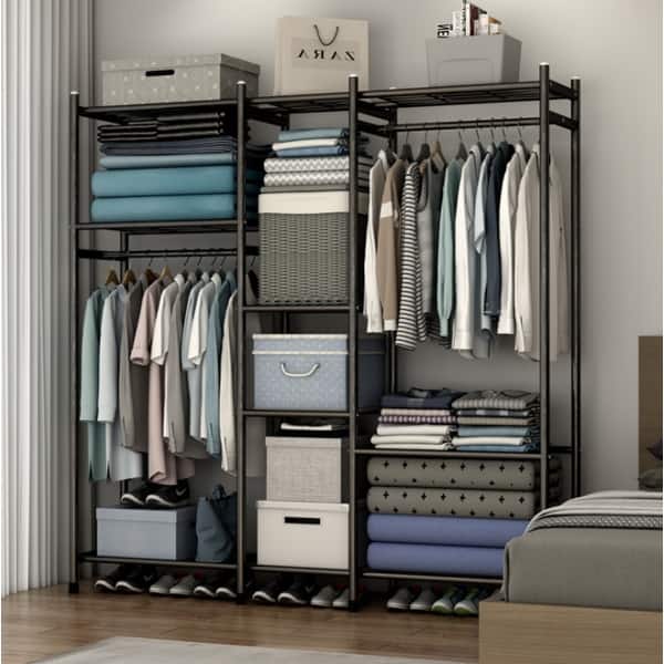 60 in x60 in x16 in Garment Shelf Cloth Rack Organizer - 1pc - Bed Bath ...