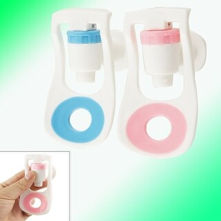 2 Pcs Water Dispenser Part Push Type White Plastic Water Tap Dtejl ...