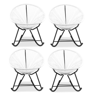 Acapulco Rocker Chair. Set of 4 - H34.5xW28.5xD32.75 - Bed Bath ...