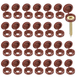 Screw Snap Covers Plastic Hinged Screw Cover Caps - Bed Bath & Beyond ...