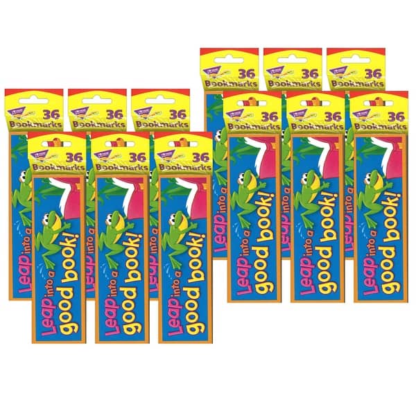 Trend enterprises inc 12 pk bookmarks leap into a good 2025bn - Bed ...