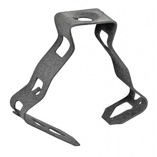 10 Pcs, Black Spring Steel Snap Close 1-1/4 in. Conduit Hanger, Black ...