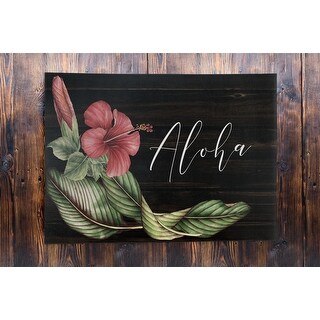 ALOHA Outdoor Mat By Terri Ellis - Bed Bath & Beyond - 34350733
