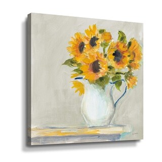 Lotties Sunflowers Gallery Wrapped Canvas - Bed Bath & Beyond - 35398296