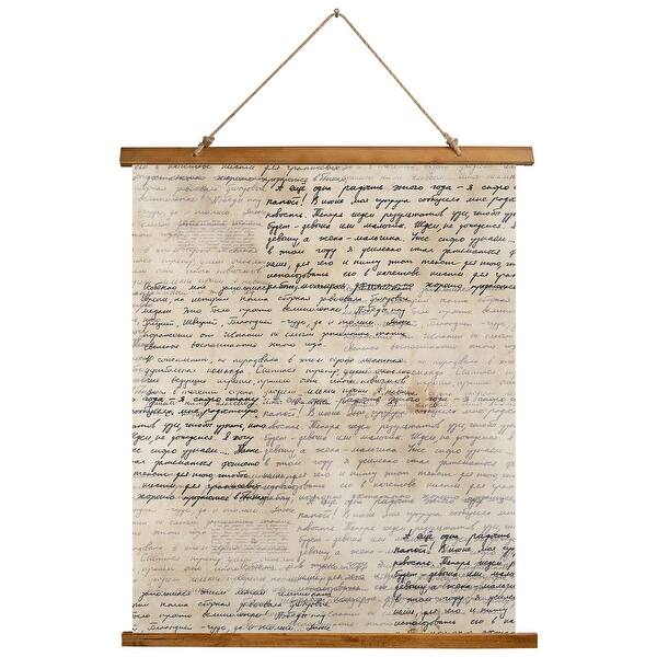 old scroll with writing