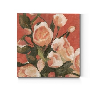 Rose Tangle I -Premium Gallery Wrapped Canvas - Bed Bath & Beyond ...