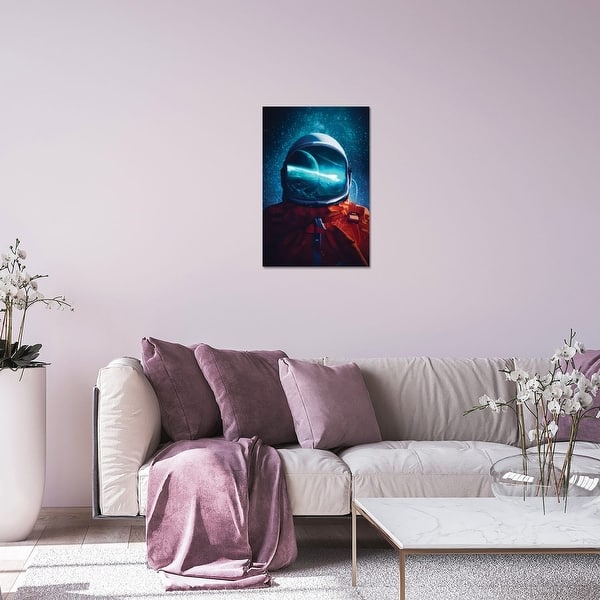 astronaut mask reflection