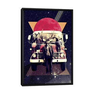 iCanvas "El Camion" by Ali Gulec Framed Canvas Print - Bed Bath ...